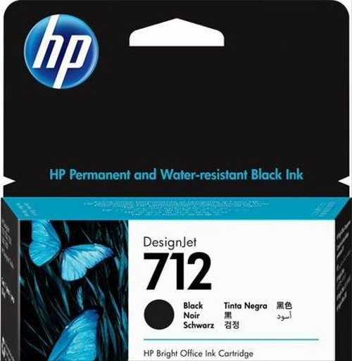 Картридж HP 712 3ED70A черный (38мл) для HP DJ Т23