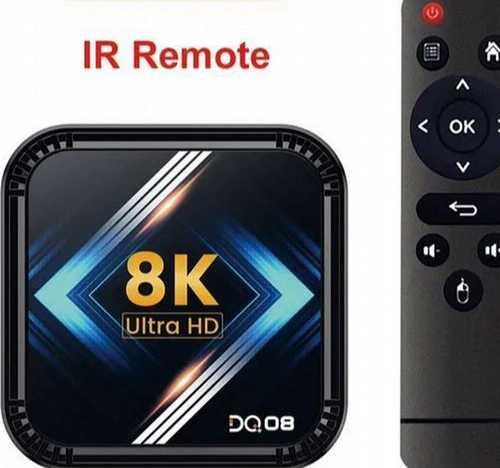 Телеприставка DQ08 RK3528 Smart TV Box Android 13