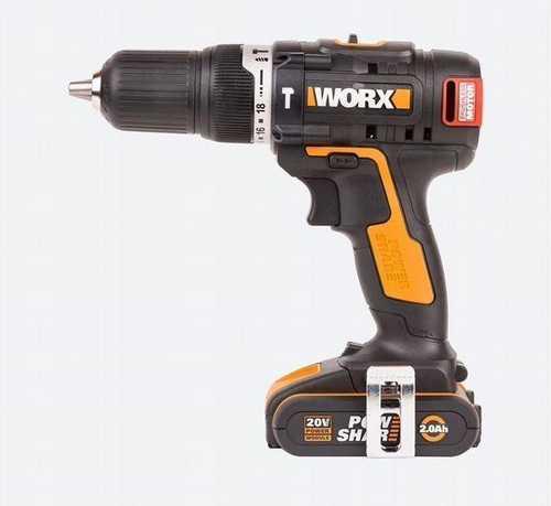 Дрель-шуруповерт ударная аккумуляторная worx WX367