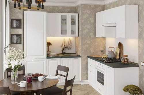 Модульная кухня Ницца Royal-03 blanco