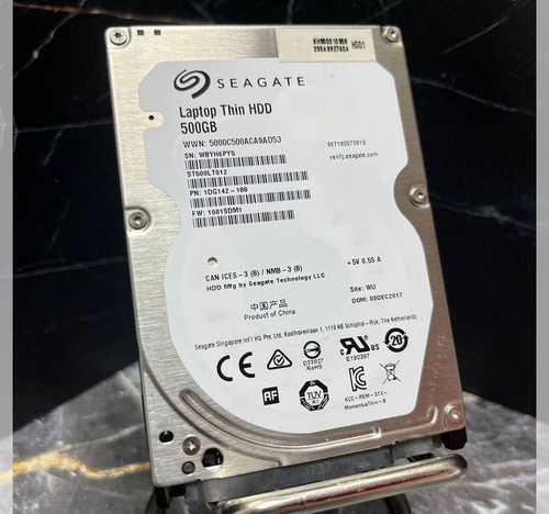 Жесткий диск seagate laptop Thin HDD 500GB