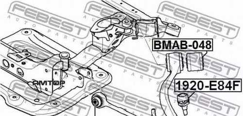 Febest bmab-049Z Сайлентблок плавающий передн попе