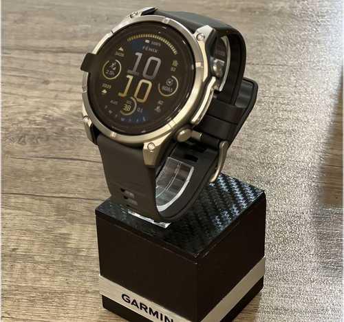Часы garmin fenix 8 47mm amoled saphir