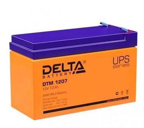 Акб ибп Delta DTM1207 UPS 12В 7Ач емк. 40-90 проц
