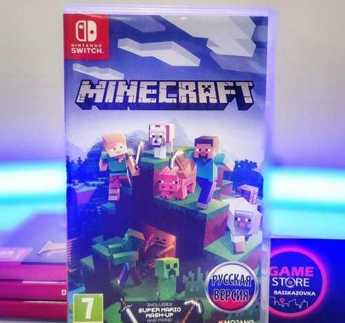 Minecraft Nintendo switch Бу