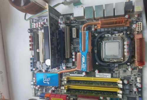 Материнская плата комплект lga775