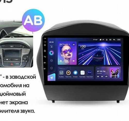 Штат магнитола Teyes CC3L wifi Hyundai Tucson 2