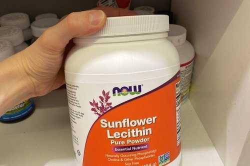 Подсооненый лецитин now foods