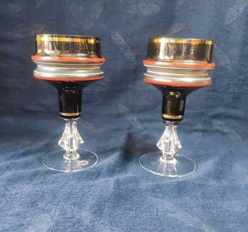 Ваза Богемия Чехословакия