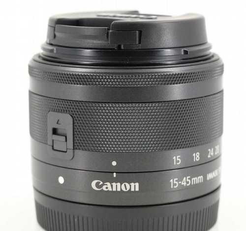 Canon EF-M 15-45mm f/3.5-6.3 IS STM отл. сост., об