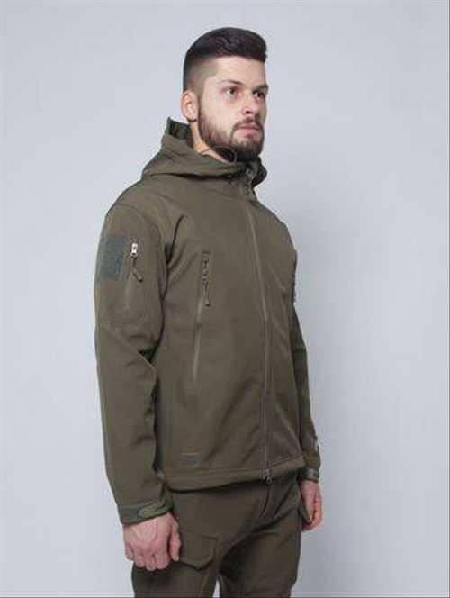 Тактический костюм softshell олива лучшие