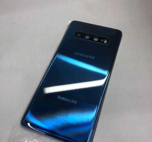 Задняя крышка Samsung galaxy S10 (Синий)