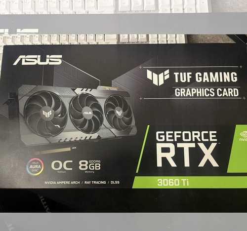 Видеокарта asus TUF gaiming RTX 3060ti