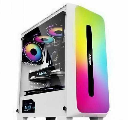 Компьютерный корпус alseye RGB TG White (Colorful