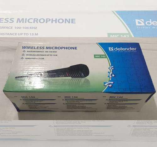 Микрофон беспроводной Defender Mic 142