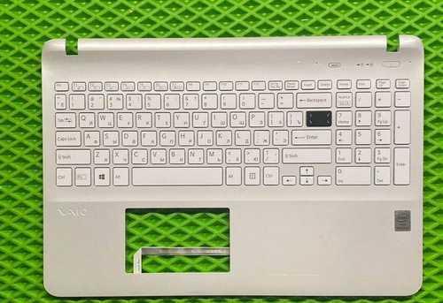 Палмрест sony SVF152 топкейс клавиатура с подсвет