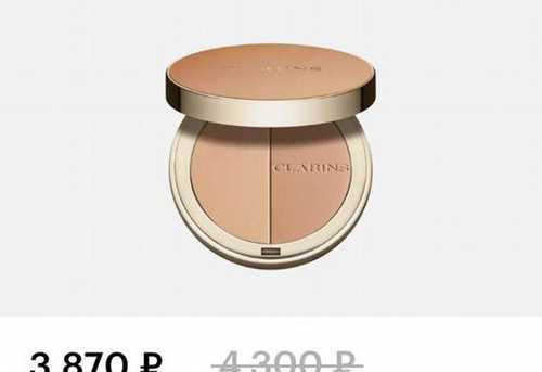 Бронзирующая пудра Clarins medium 20