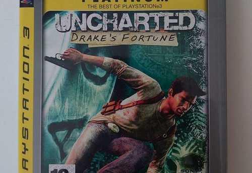 Uncharted 1 (Drake's Fortune) диск для PS3
