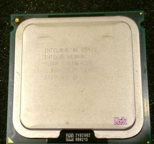 Процессор xeon E5472