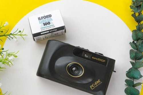 Фотоаппарат EuroShop PC606 + Ilford 100/36 ч/б
