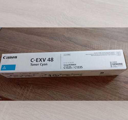 Тонер-туба Canon C-EXV48 Cyan для принтеров Canon