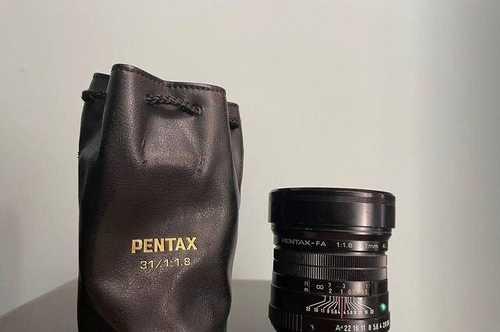 SMC Pentax-FA 31mm f/1.8 AL Limited