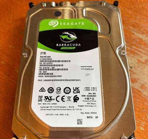 Жесткий диск Seagate Barracuda 2tb