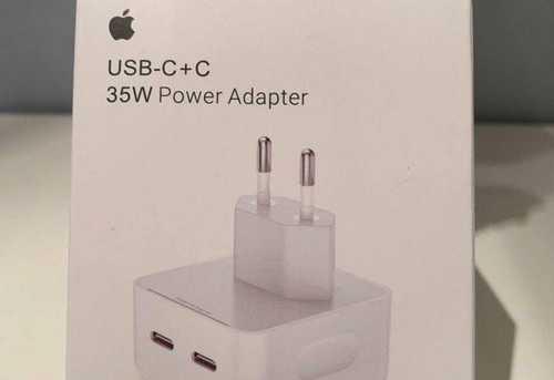 Блок питания apple 35W USB - C+C