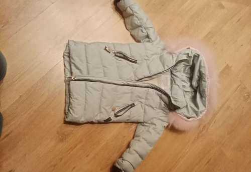 Зимняя куртка для девочки 98