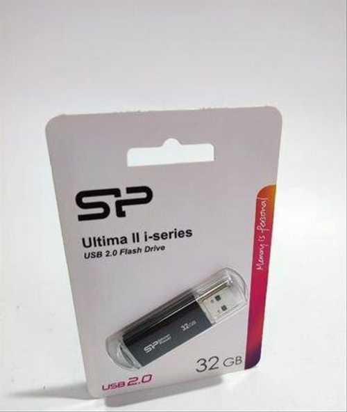 Флеш диск 32Gb USB 2.0 Silicon Power Ultima II-I S