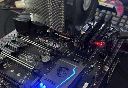 I7 8700k + msi z370 gaming m5 + кулер 150вт