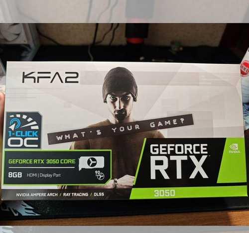 Видеокарта KFA2 Core rtx 3050 8gb