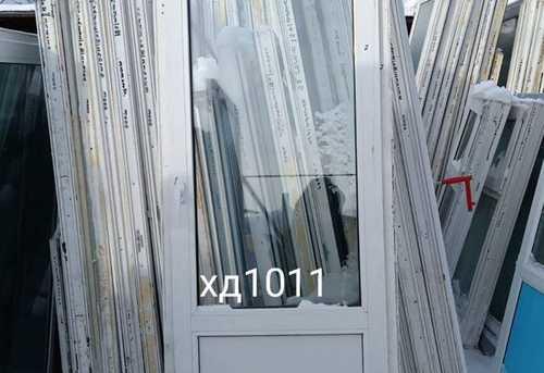 Дверь пластиковая Б/У 2210(в)х730(ш)