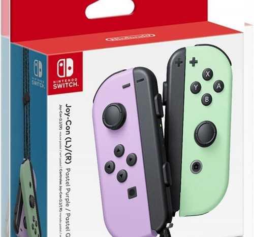 Контроллеры Joy-Con Switch (Фиолетовый/Зелёный)