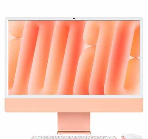 iMac 24 M4 10C/10C/16GB/512GB, оранжевый