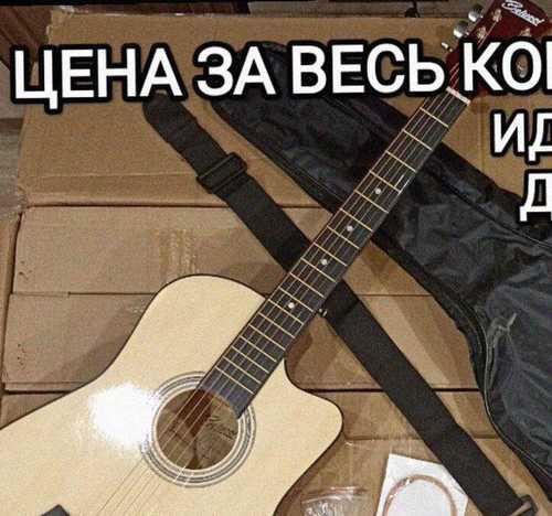 Гитара, комплект с аксессуарами (Арт.27200)