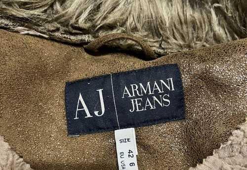 Дубленка armani jeans