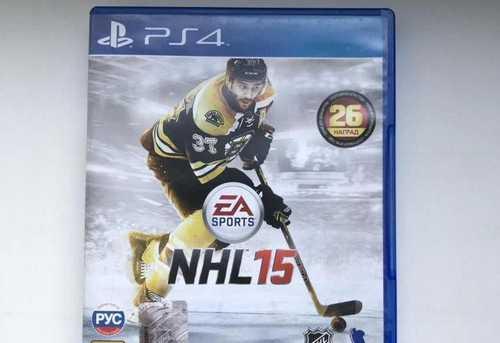 Игра NHL 15 для Sony PS4