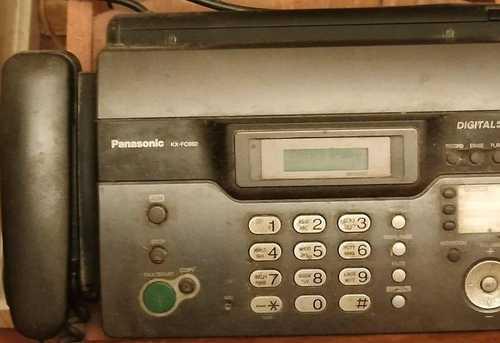 Телефон факс panasonic