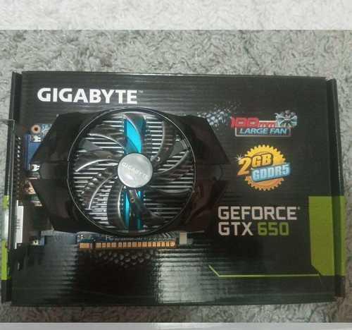 Видеокарта Gigabyte Geforce gtx 650 2 gb gddr 5