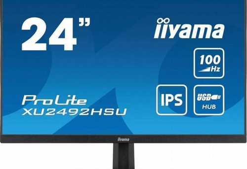 Монитор Iiyama ProLite XU2492HSU-B6 23.8, IPS, 100