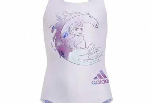 Adidas купальник детский холодное сердце 104-110