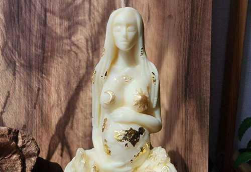 Свеча богиня Гайя беременность, интерьер