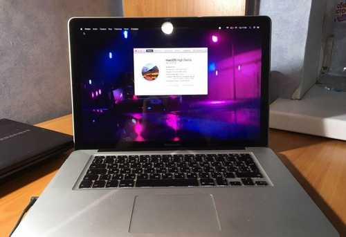 Apple macbook pro 15 2011 i7