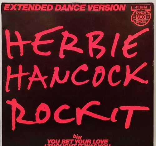 Herbie Hancock – Rockit (винил, 12", 45 rpm), 1983