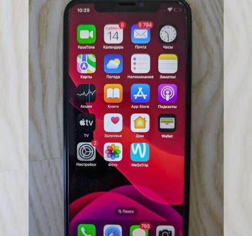 iPhone X, 256 ГБ