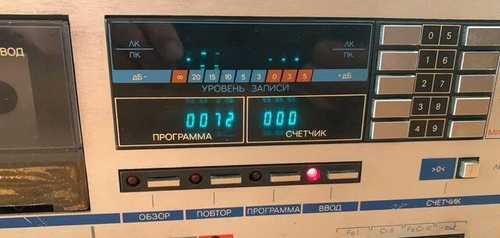 Дека кассетная Вега мп-120с