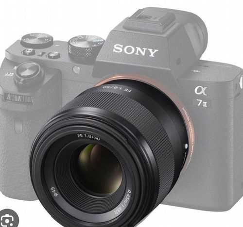 Sony FE 50mm f/1.8 новый обьектив