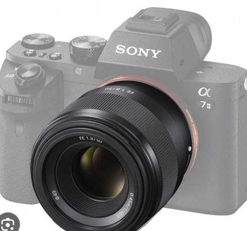 Sony FE 50mm f/1.8 новый обьектив