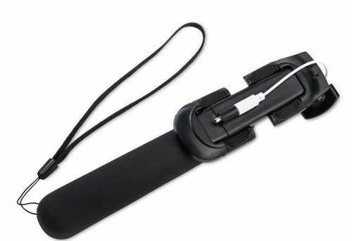 Noosy Mini Cable Selfie Stick Black - селфи палка